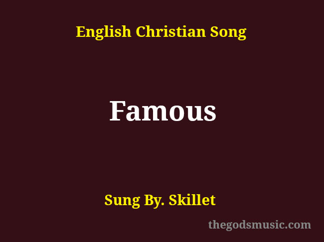 Famous Song Lyrics