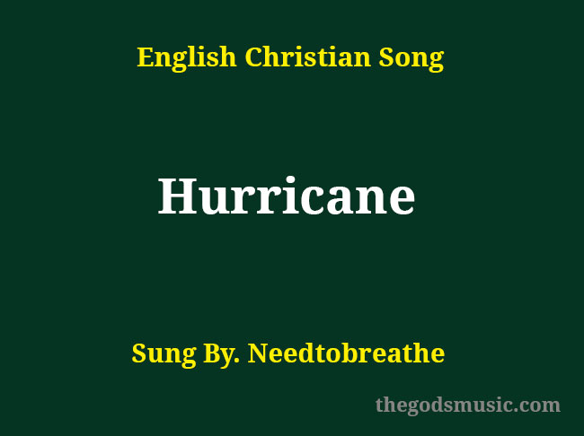 Hurricane Song Lyrics