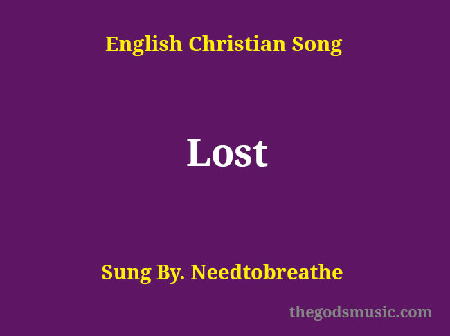 Lost Song Lyrics