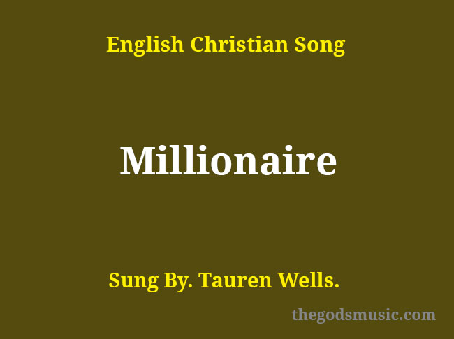 Millionaire Song Lyrics