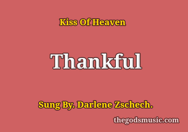 Thankful Song Lyrics