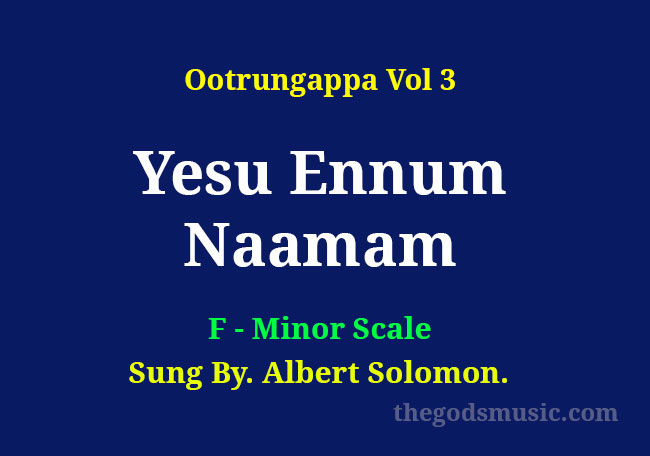 Yesu Ennum Naamam Keyboard Chords