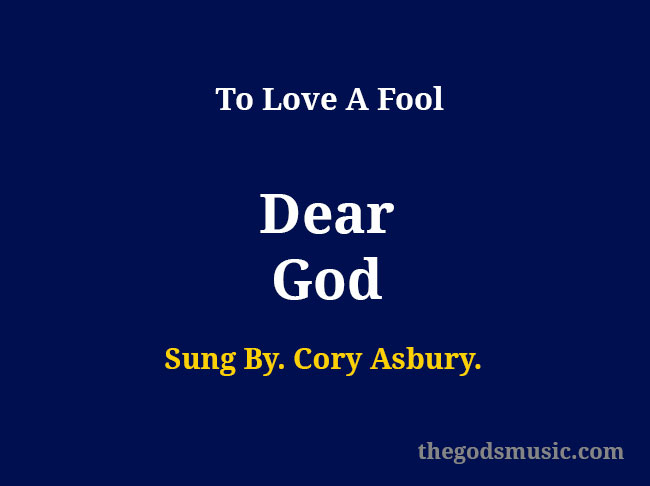 Dear God Lyrics