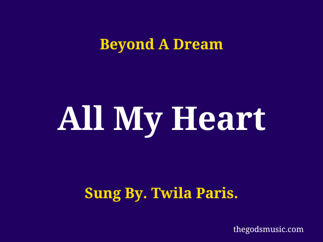 All My Heart Christian Song Lyrics