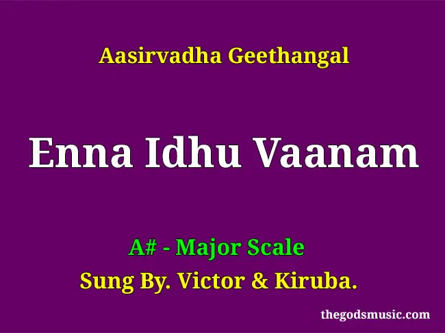 Enna Idhu Vaanam Keyboard Chords