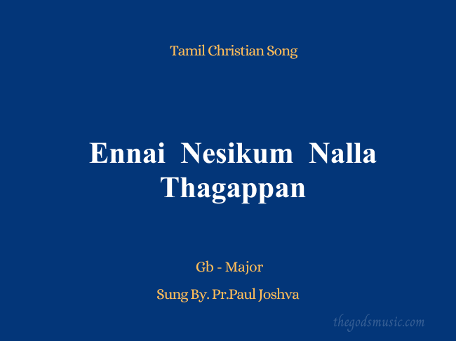 Ennai Nesikum Nalla Thagappan Keyboard Chords