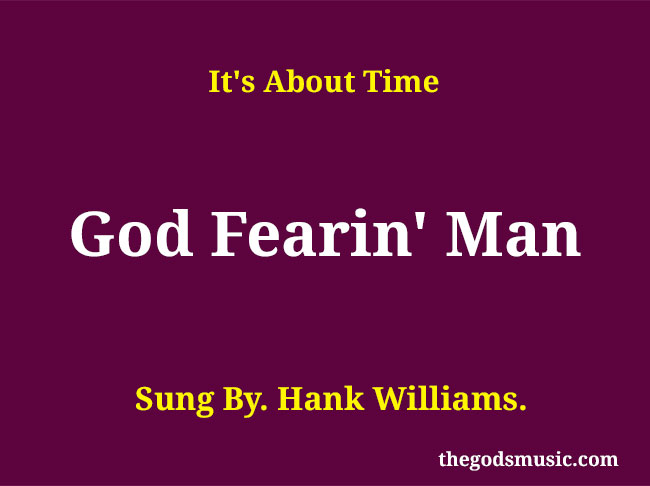 God Fearin’ Man Christian Song Lyrics