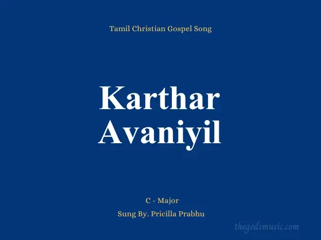 Karthar Avaniyil – Pricilla Prabhu Keyboard Chords