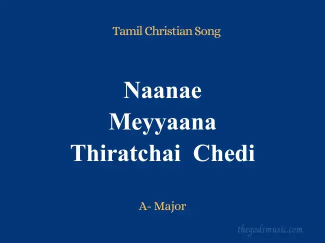 Naanae Meyyaana Thiratchai Chedi Keyboard Chords