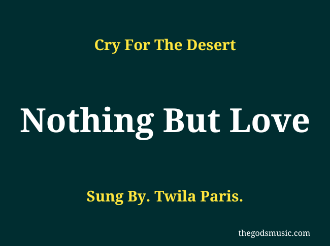 Nothing But Love Christian Song Lyrics