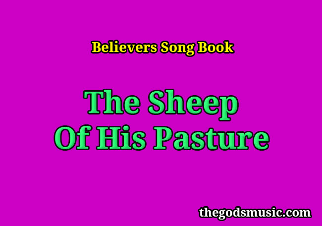 The Sheep Of His Pasture Christian Song Lyrics