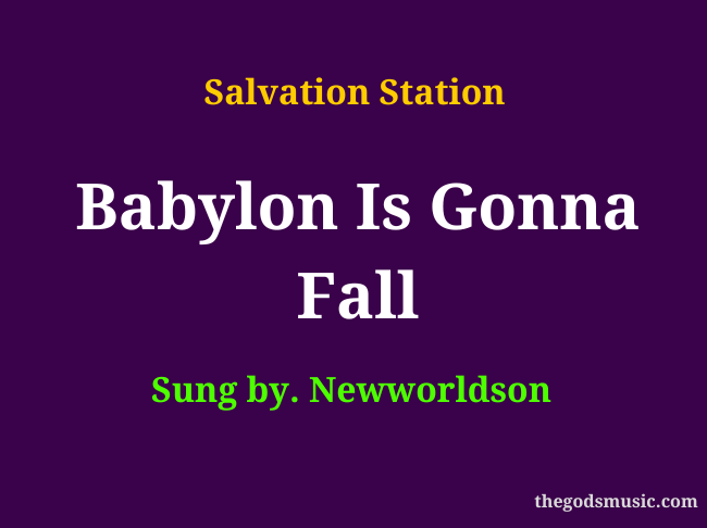 Babylon Is Gonna Fall