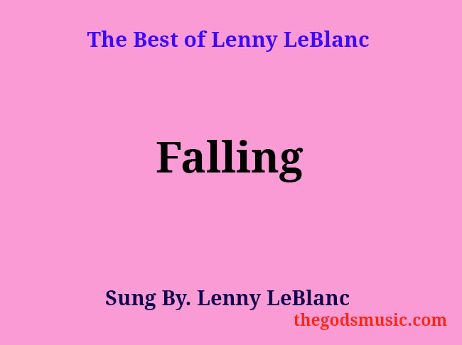 Falling Christian Song Lyrics