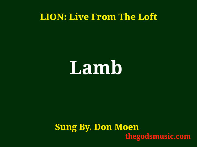 Lamb Christian Song Lyrics